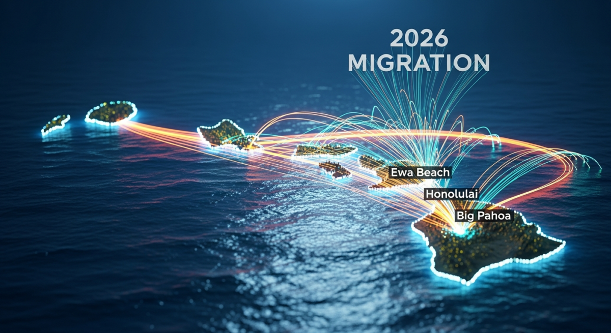 Where People Are Moving in Hawaii in 2026: Migration Trends & Hotspots ...